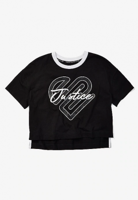 sport crop ringer tee - JusticePty.com